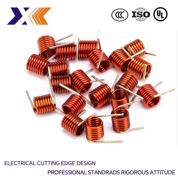 Quality Customized Height Flat Copper Wire Inductor with High Power and 0.1-10KOHM for sale