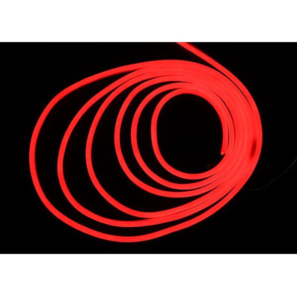 Quality 12V LED Neon Flex Strip UV / Water Resistance Red PVC Material Jacket for sale