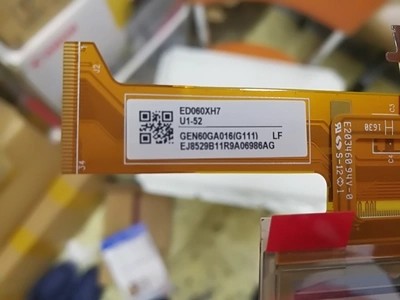 Quality CARTA 2 E Ink Display Module ED060XH7 with 6.0 Inch Screen PCAP Touch Panel and for sale