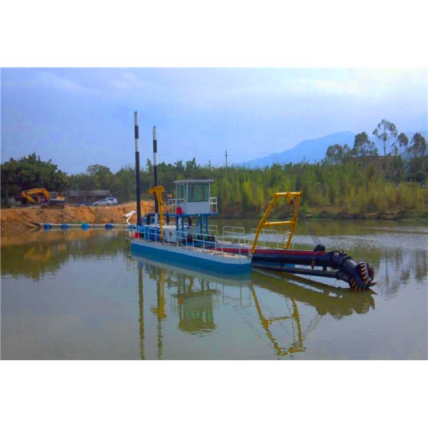 Quality 25m 3500m3/H 18" River Dredger Gold Mining Dredge for sale