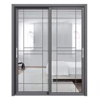 Quality Exterior Sliding Glass Doors With Aluminum Alloy Main Material Form for sale