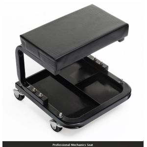 Quality Padded Heavy Duty Adjustable Mechanic's Roller Seat for sale