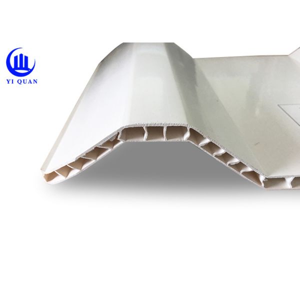 Quality 10mm Excellent Hollow Corrugated Twin Wall Roofing Sheets 930mm for sale