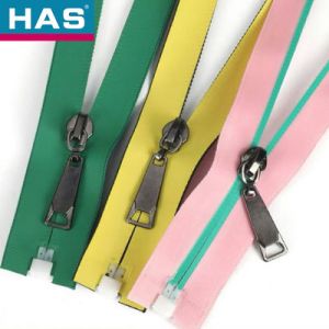 Quality PU TPU Auto Lock Customized Invisible Close End Waterproof Zipper for sale