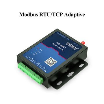 Quality 2AO 4AI 4 20mA Controller Analog Serial To 4G Converter Gateway Modbus IO Modem for sale