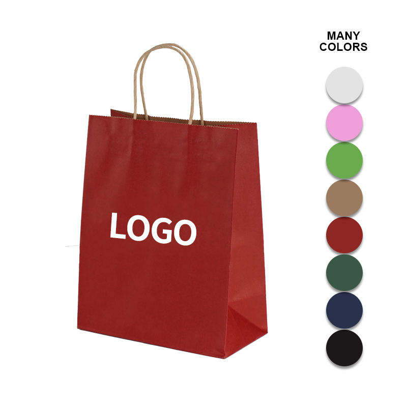 Quality Customized LOGO Recyclable Kraft Paper Bag Sneakers Outer Packaging Paper Bag for sale
