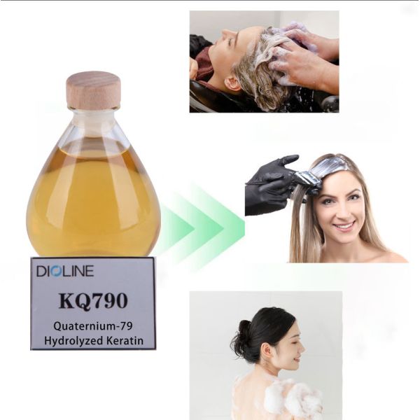 Quality Quaternium Hydrolyzed Keratin Source Cationic Protein Surfactant For Hair for sale