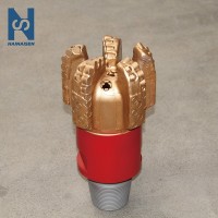 Quality 5 Blades 222mm Polycrystalline Diamond Compact Drill Bits Asymmetric Oil Well for sale