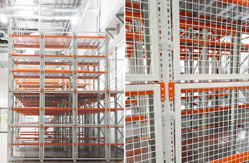 Mezzanine Rack for automobile 4s stores Warehouse Storage Rack