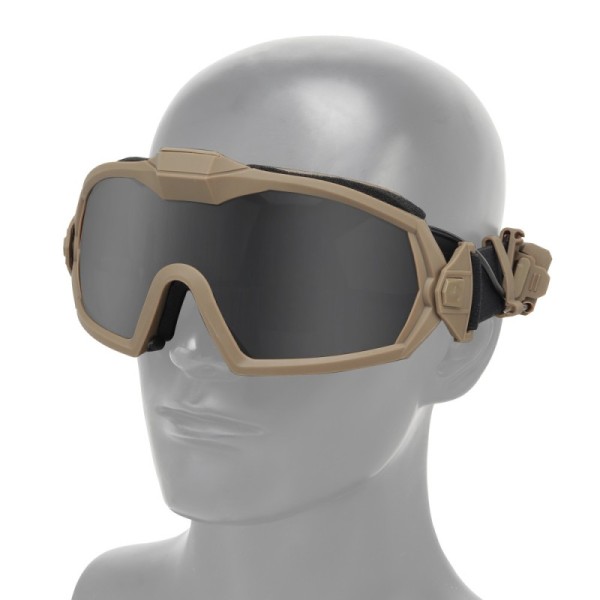 Quality Anti Fog Military Protective Equipment TPE ABS Tactical With Fan for sale