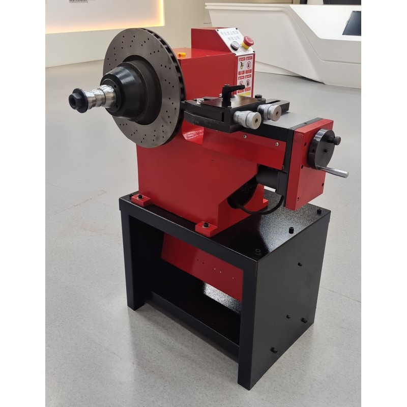 C45B Vehicle Brake Resurfacing Machine in operation