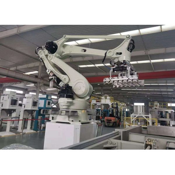 Quality Kawasaki Robotic Arm Palletizer with 180kg Payload for High-Speed Operation in for sale