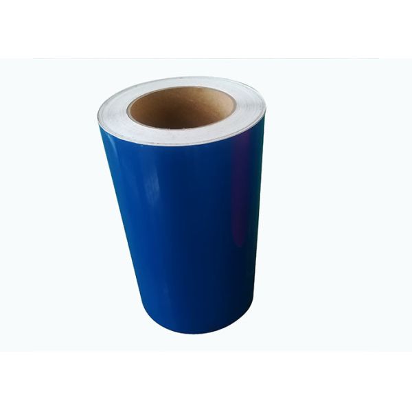 Quality Acrylic Engineer Grade Reflective Sheeting , Blue Red Printable Reflective Vinyl for sale
