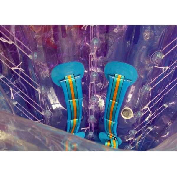 Quality Waterproof Half Purple Human Sized Hamster Ball / Inflatable Ball Suits for sale