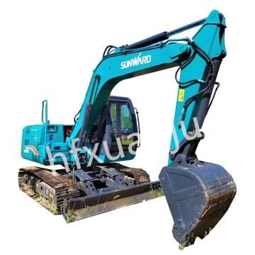 Quality SUNWARD 90E Used Crawler Excavator Dealer 9 Ton for sale