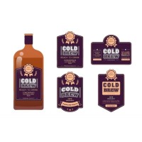 Quality Beer Bottle Label Packing By Rolls or Sheets Lead Time Normal in 5-7 Days We Are for sale