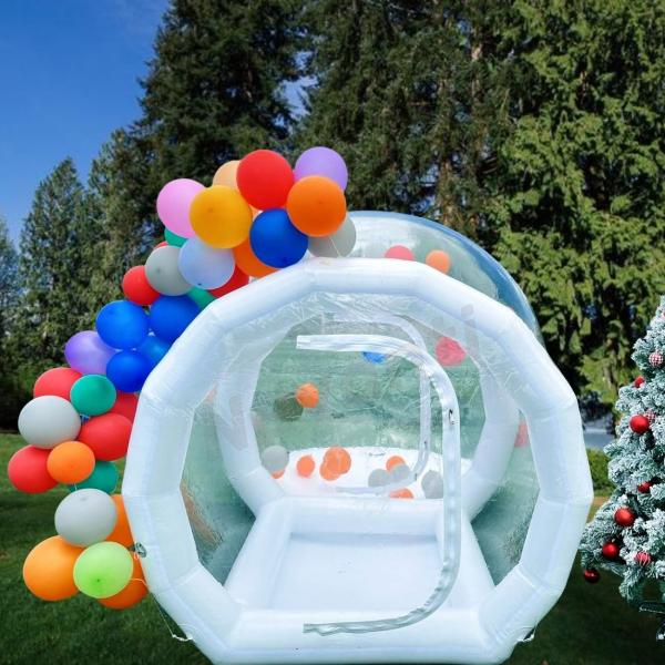 Quality Custom Logo Printed 4m Inflatable Bubble House for Kids Balloon Bubble Inflatable for sale