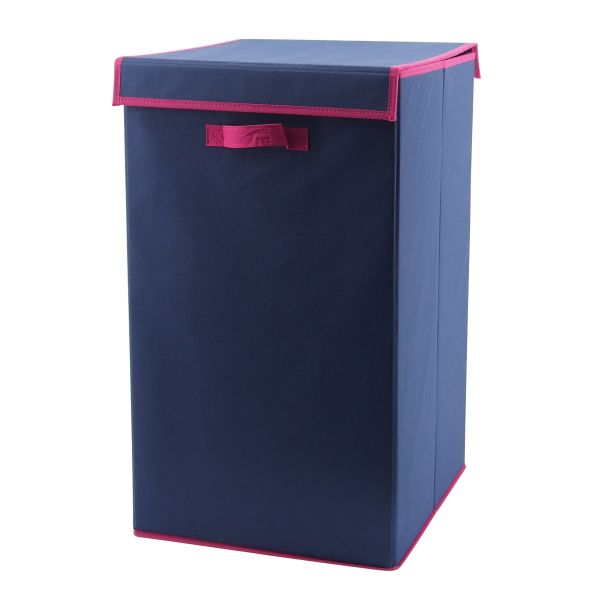 Quality Attached Handles Soft Closet Organizer , Foldable Storage Box With Lid for sale