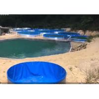China Galvanized Sheet Aquariums Tarpaulin Fish Tank 50000 Liters factory