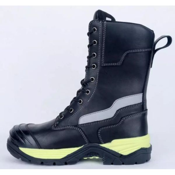 Quality Heat-Resistant Anti-Smash Puncture-Proof Safety Boots for Firefighters and Industrial Work for sale