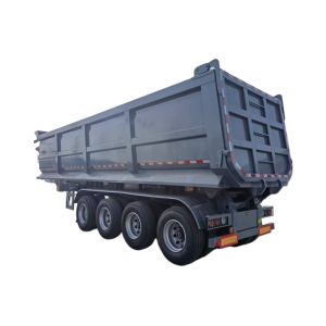 Quality CIMC Steel Tipper Dump Semi Trailer The Perfect Combination of Strength and for sale