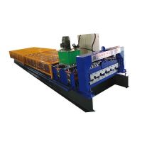 Quality 7000mm Color Steel Metal Roof Tile Wall Panel Roll Forming Machine for sale