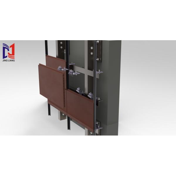 Quality 18mm Thickness Terracotta Facade Support System for sale