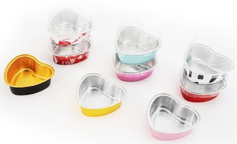 Quality Customized Shape Foil Box Aluminum Foil Container for Cakes in Kitchen for sale