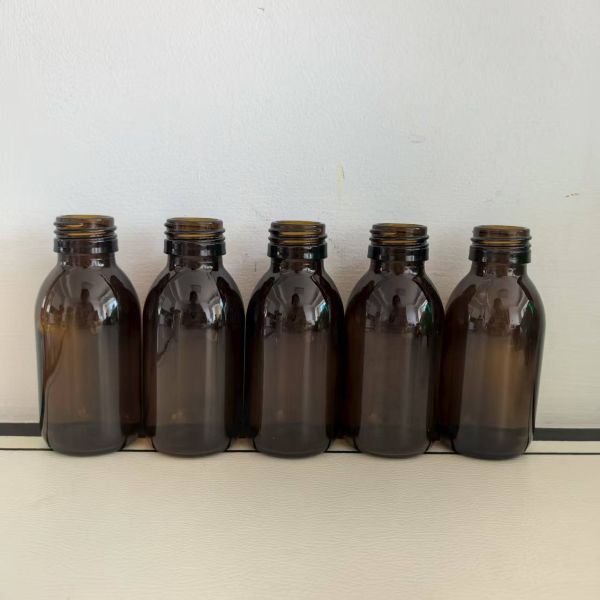Quality Glass Makatussin Bottle 80ml for sale