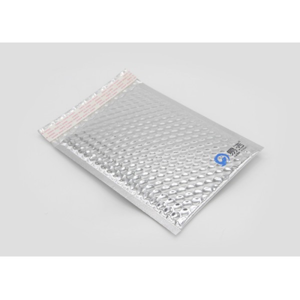 Quality Any Size Logo Metallic Bubble Mailers With Light Bubble Linings Inside for sale
