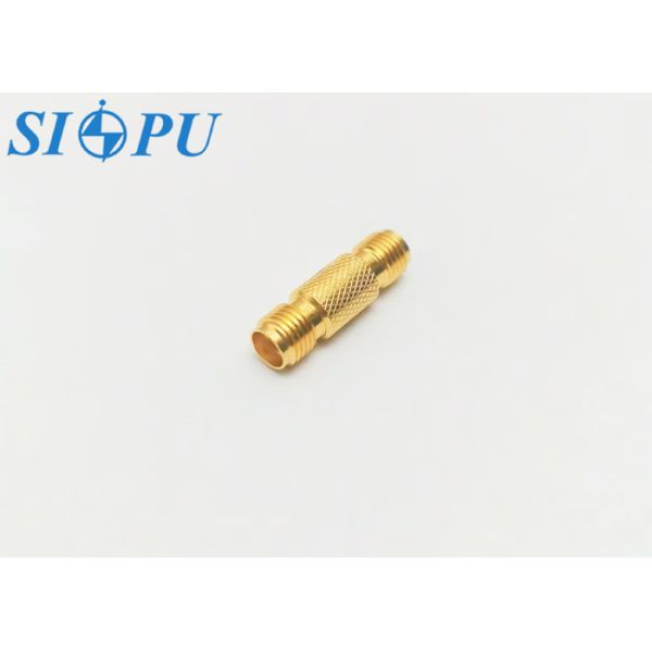 Quality SMA Female to SMA Female RF Coaxial Adapter – Gold Plated, 18GHz for sale