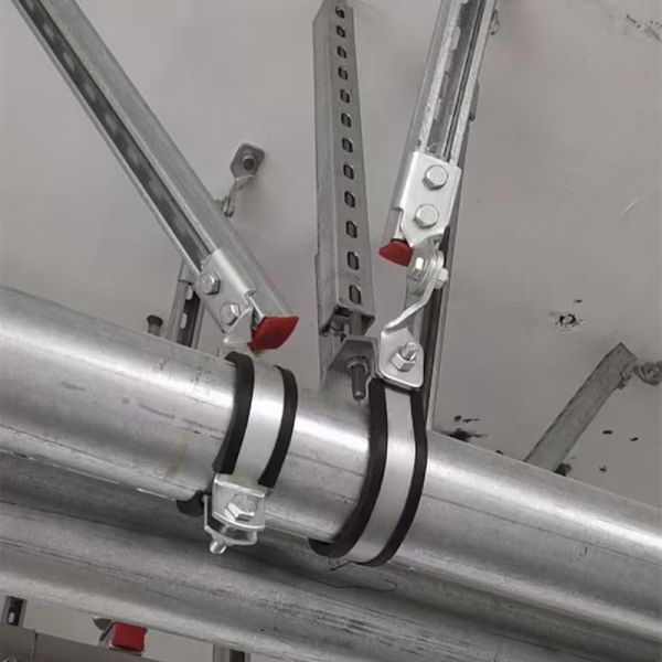 Quality Earthquake Fire Sprinkler Seismic Bracing Hangers For Cable Trays Air Ducts for sale