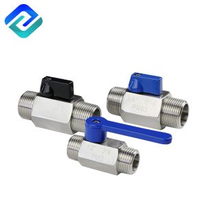 Quality API 598 Bsp Ball Valve Manual Male Thread Aluminum Alloy for sale
