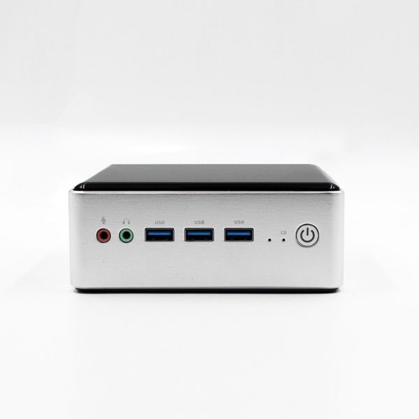 Quality AC240V HDMI Industrial Mini PC UEFI BIOS 1185G7E Win10 DDR4 M.2 SSD Computers for sale