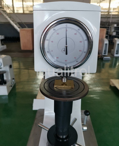Quality Vertical Height 170mm Basic Manual Rockwell Hardness Testing Machine with for sale
