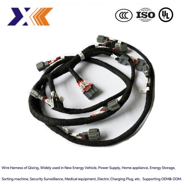 Quality Energy Vehicles Customized Connector Type Auto Wiring Harness with Waterproof for sale
