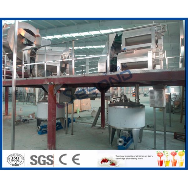 Quality Orange Juice Production Fruit Juice Processing Equipment For Fruit Juice Processing Plant for sale