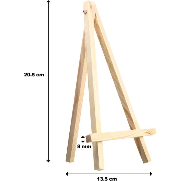 Quality Multi Purpose Wooden Easel Display Stand A Frame Tabletop Art Display Easel Mini for sale