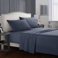 Quality Custom Color Hotel Quality Bed Linen Flat Fitted Hotel Style Sheets for sale