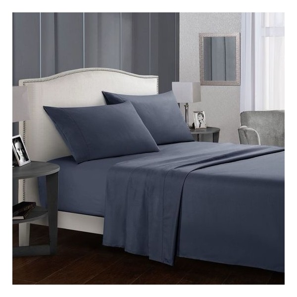 Quality Custom Color Hotel Quality Bed Linen Flat Fitted Hotel Style Sheets for sale