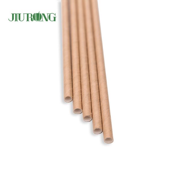 Quality SGS Eco Friendly Biodegradable Paper Straw Recycle For Restaurants for sale