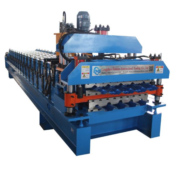Quality Trapezoidal And corrugated Roof Sheet Double Layer Roof Roll Forming Machine for sale