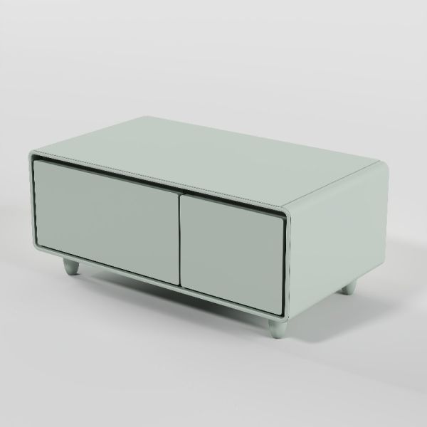 Quality 2024 Modern Wireless Charging Smart Coffee Table with Music Player and Tempered for sale