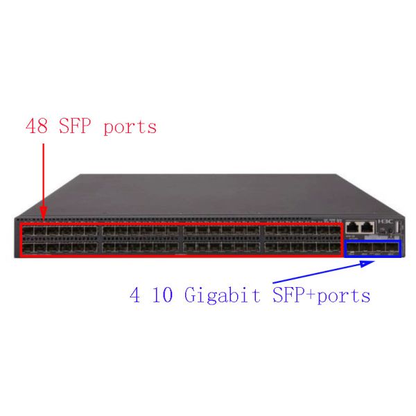 Quality 10 Gigabit or 40GE Optical Fiber Ethernet Network Switch 5560X-54F-Ei Managed for sale