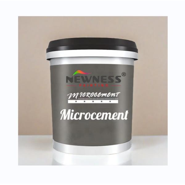 Quality 20KG/BUCKET Brown Microcement Coating Graffiti Spray Paint High Glossy and Matt for sale