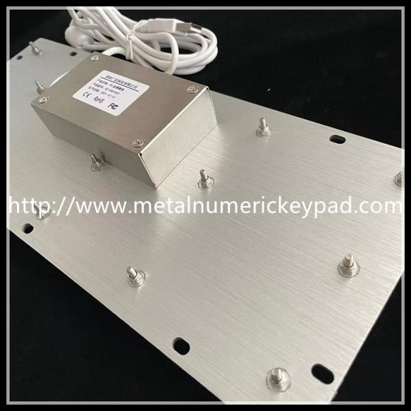 Quality 68 Key Stainless Steel Embedded Numeric Keypad USB Interface With FN Function for sale
