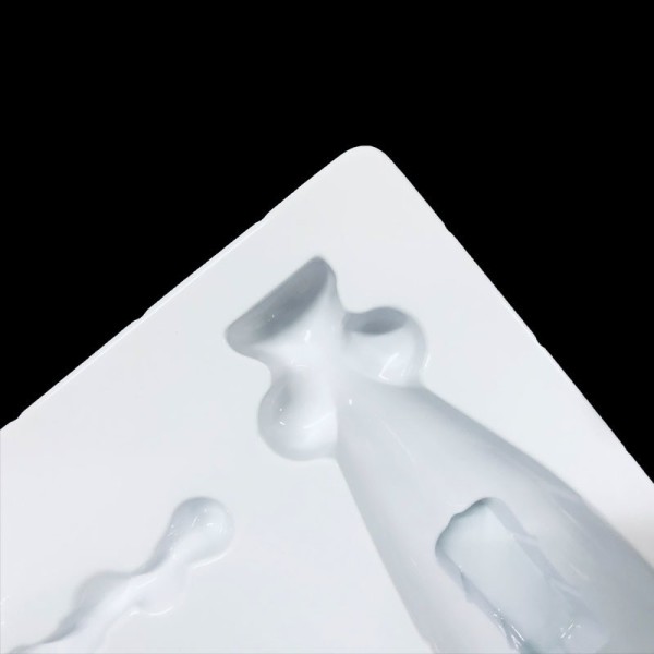 Quality PVC Recyclable Customizable Blister Insert Tray for Skincare Kite for sale
