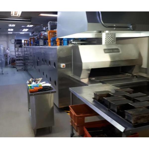 Quality Complete Pizza Production Line With Proofing Room And Tunnel Oven And Spiral for sale