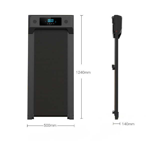 Quality P10-1 Aerobic Equipment Electric Flat Treadmills Small Folding Ultra Quiet for sale