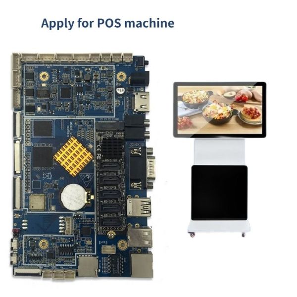 Quality Embedded POS Motherboard RK3568 Quad-core 64-bit Cortex-A55 PCBA Core Board for sale